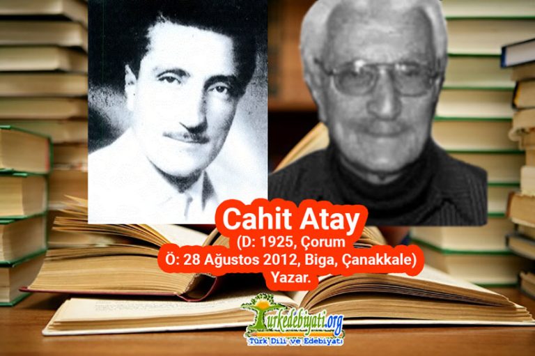 Cahit Atay - Türk Dili ve Edebiyatı